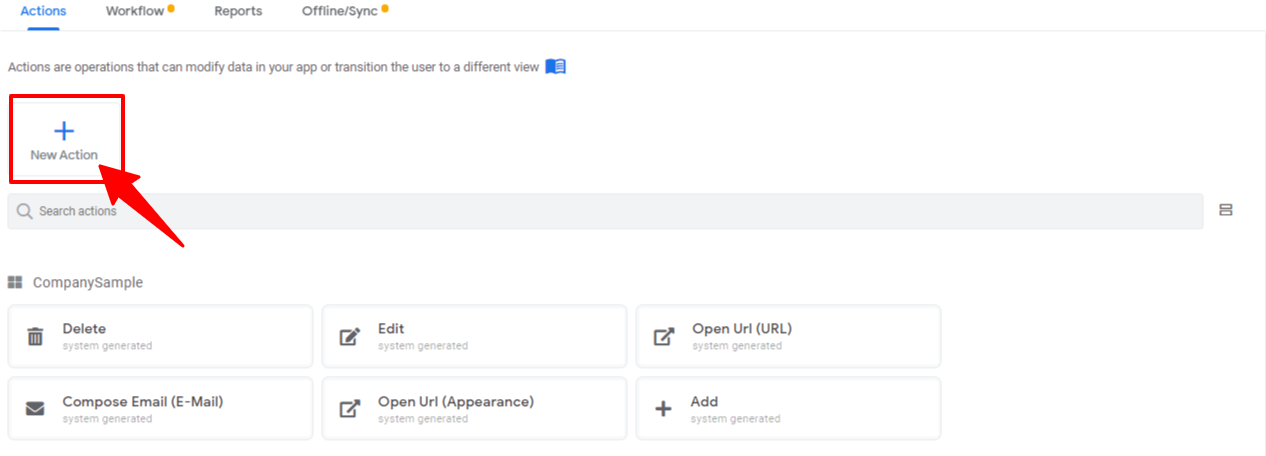 AppSheetユーザーズガイド ｜ Actions(アクション) - Step up Appli
